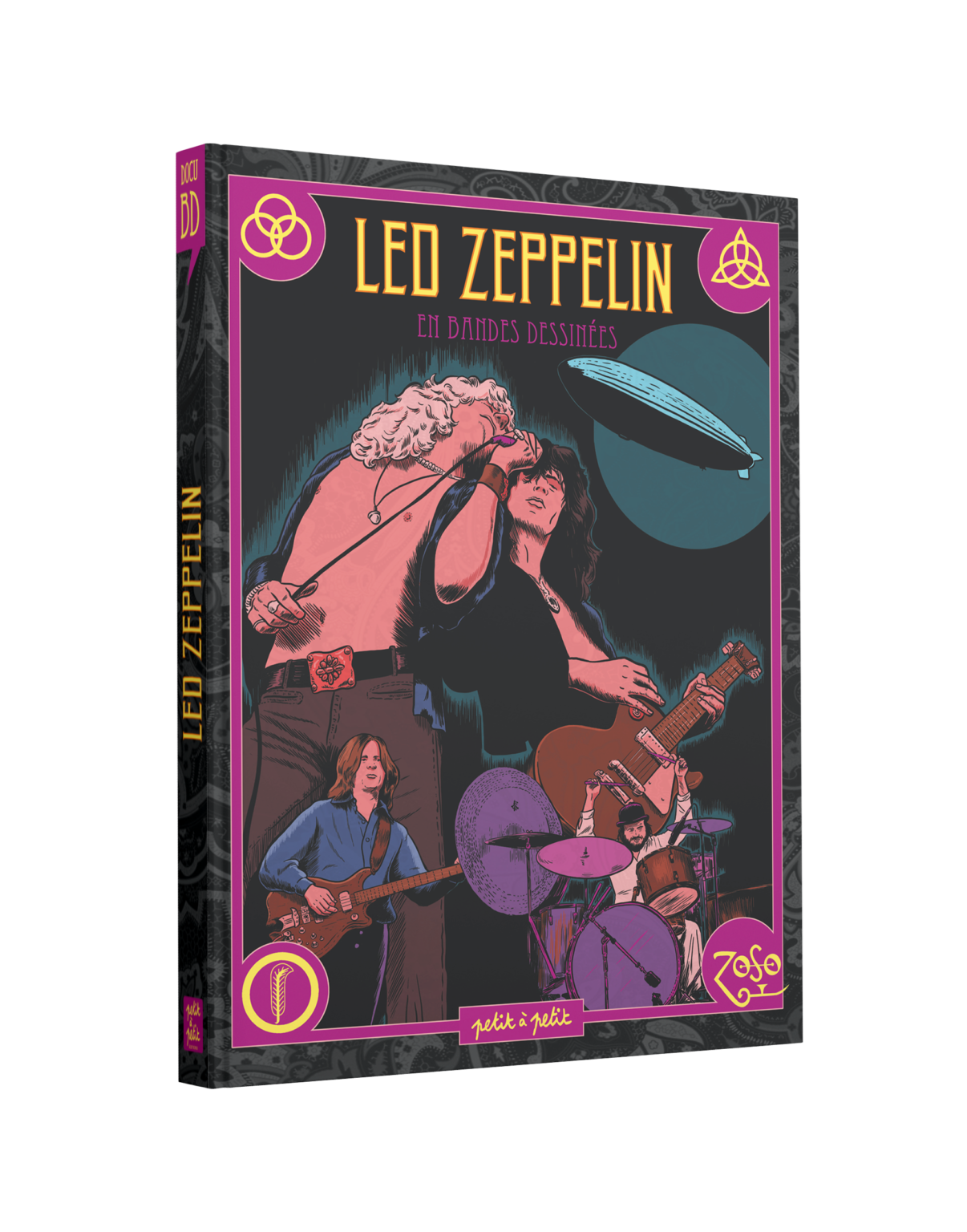 Led Zeppelin en BD - Éditions Petit à Petit